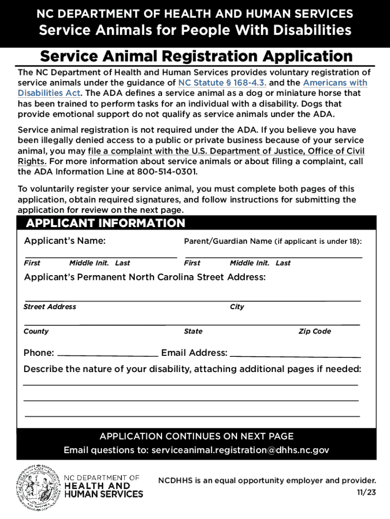 Free emotional support animal registration: Fill out and sign: Fill out ...