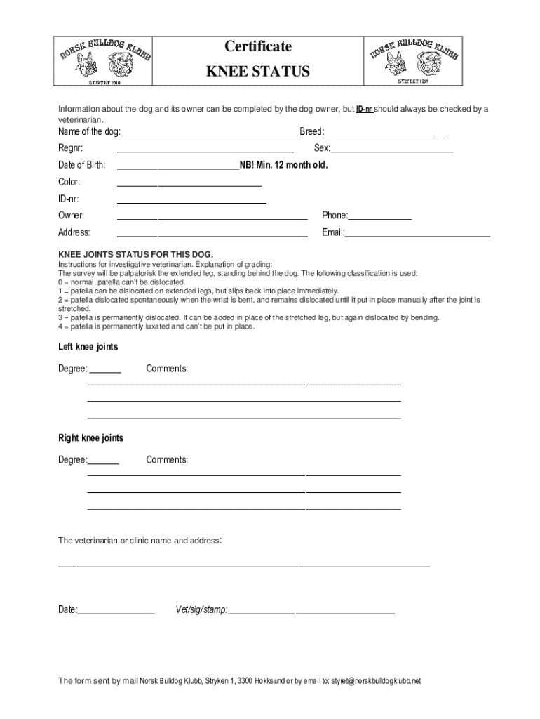 Fillable Online Certificate of Veterinary Inspection (CVI)GlobalVetLimk ...