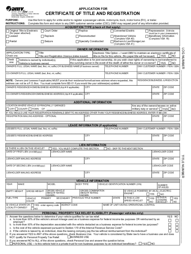 Fillable Online dmv-vsa-41-form.pdf Fax Email Print - pdfFiller