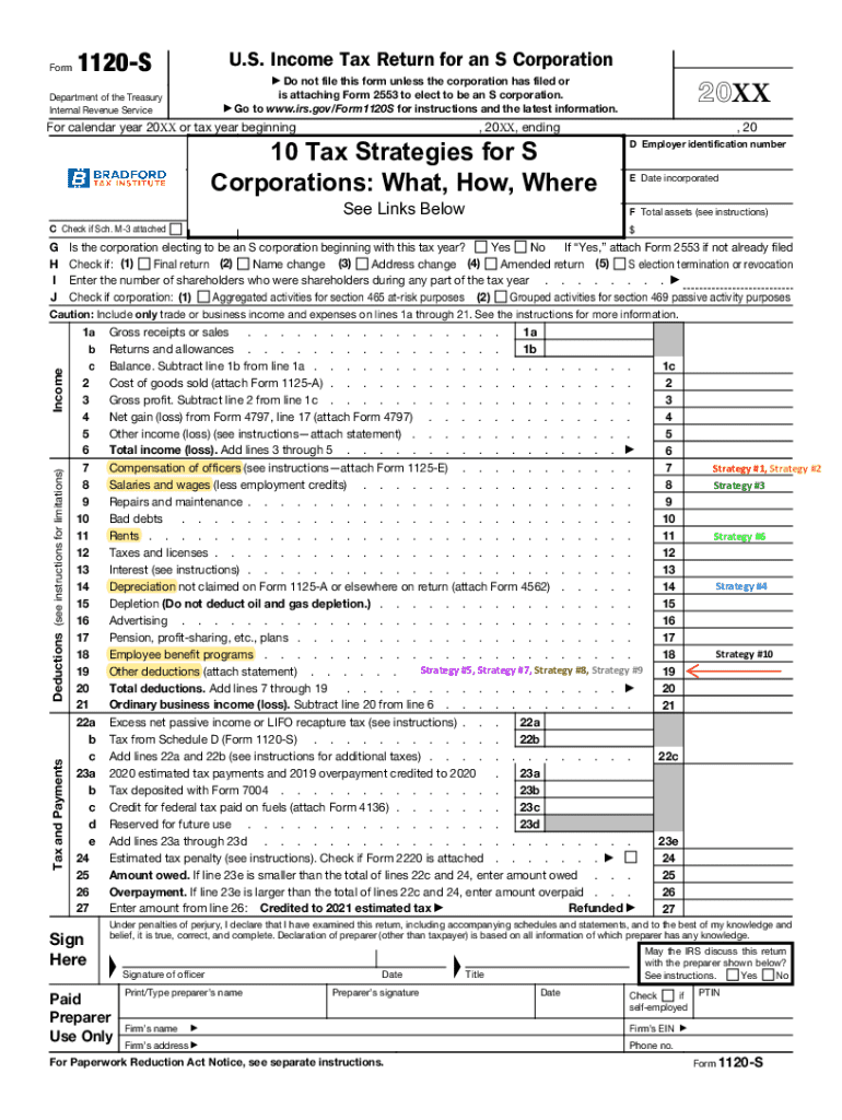 Fillable Online Form 2553: Changing Your Business to an S Corp Fax ...