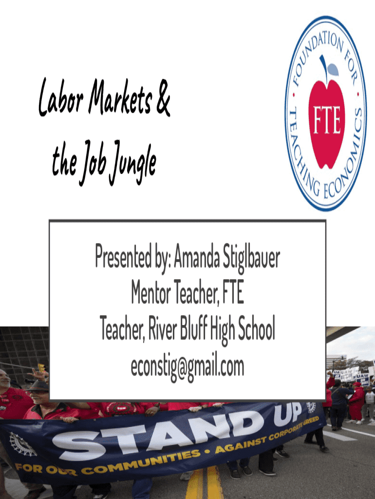 Fillable Online ACS Labor Movements and Job Jungle Fax Email Print ...