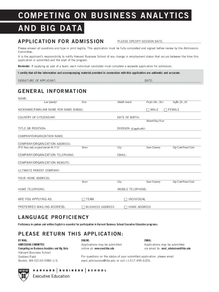 Fillable Online Big Data, Analytics and the Path From Insights to Value Fax Email Print - pdfFiller