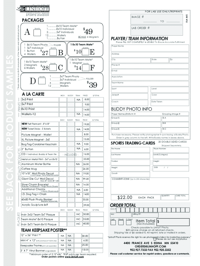 Fillable Online printable paper order form - Lori A. Seals Photography ...