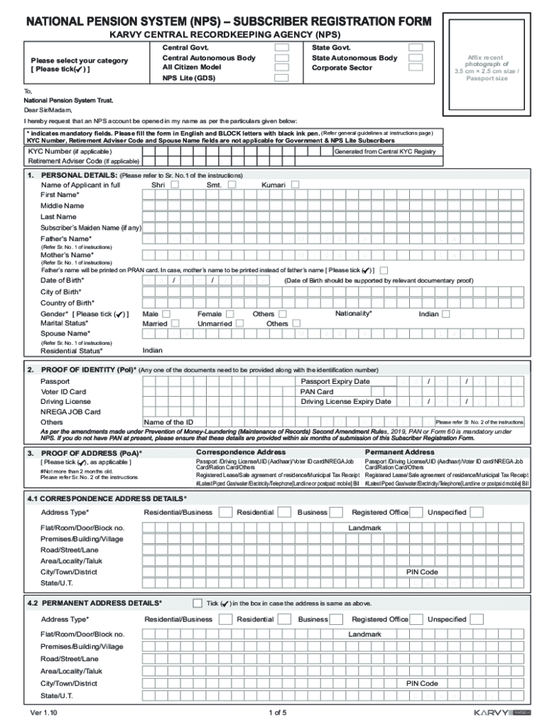 Fillable Online Welcome to Central Record Keeping Agency Fax Email Print - pdfFiller
