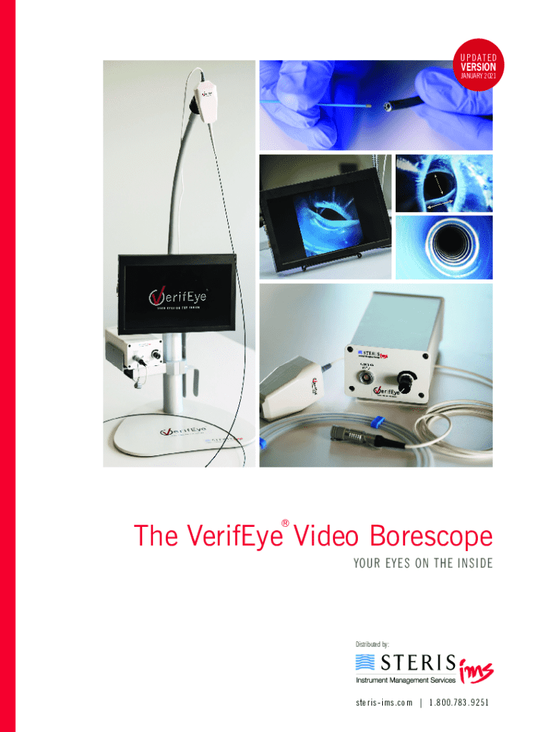 Fillable Online Steris Ims VerifEye Video Inspection Camera Control ...