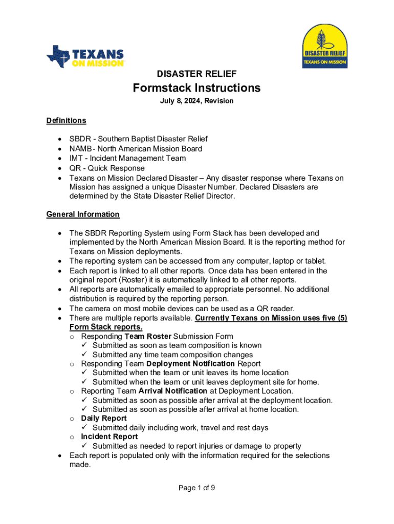 Fillable Online Disaster relief leaders meet to train, plan for upcoming year Fax Email Print ...