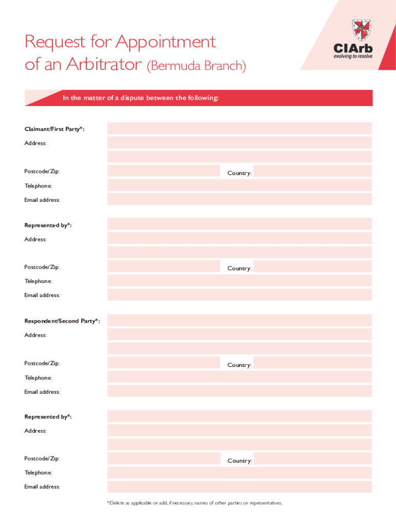 Fillable Online Bermuda Form Insurance Arbitration Series: Case Law ...