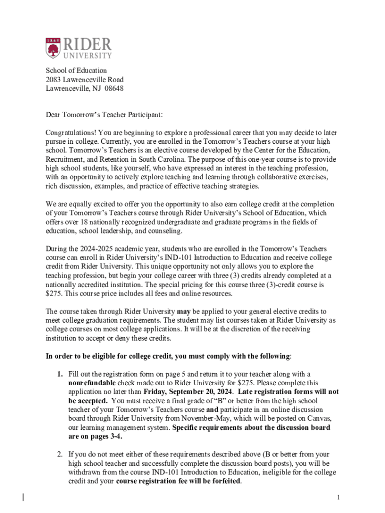 Fillable Online Rider University - Profile, Rankings and Data Fax Email ...