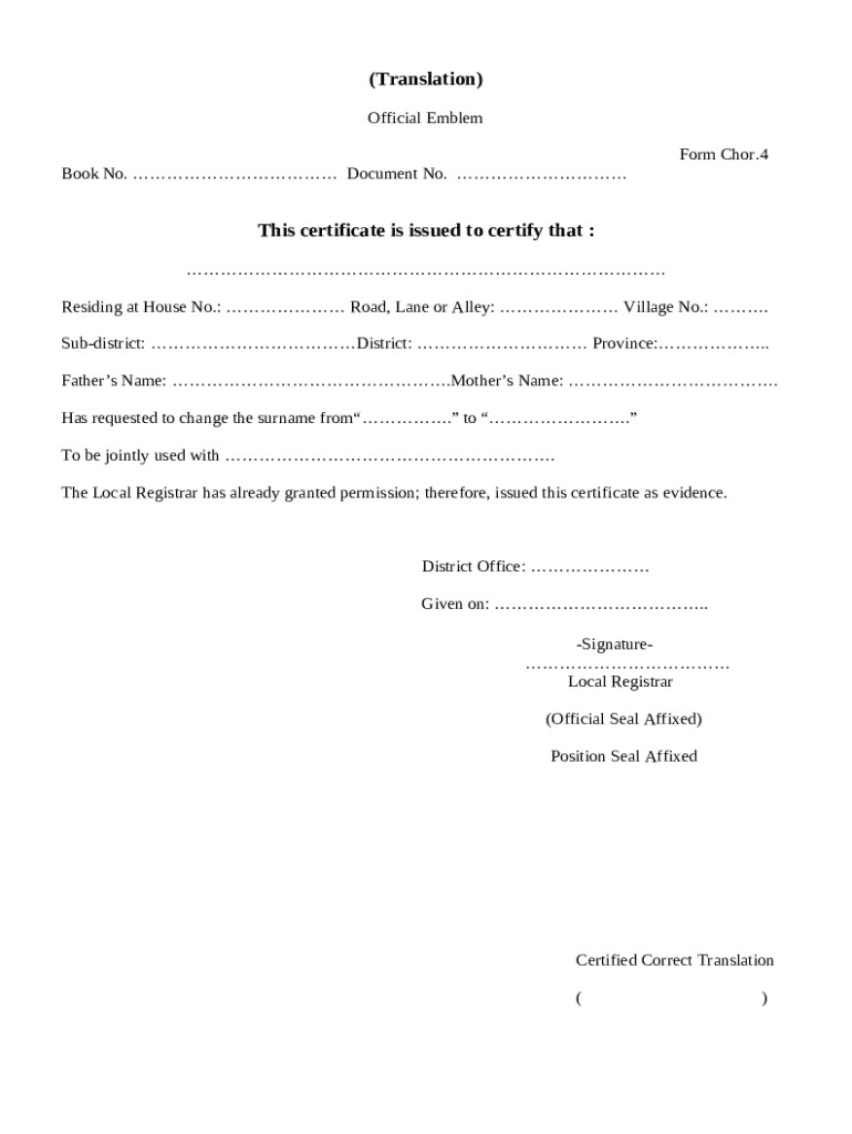 CERTIFICATE-OF-TRANSLATION. ... Doc Template | pdfFiller