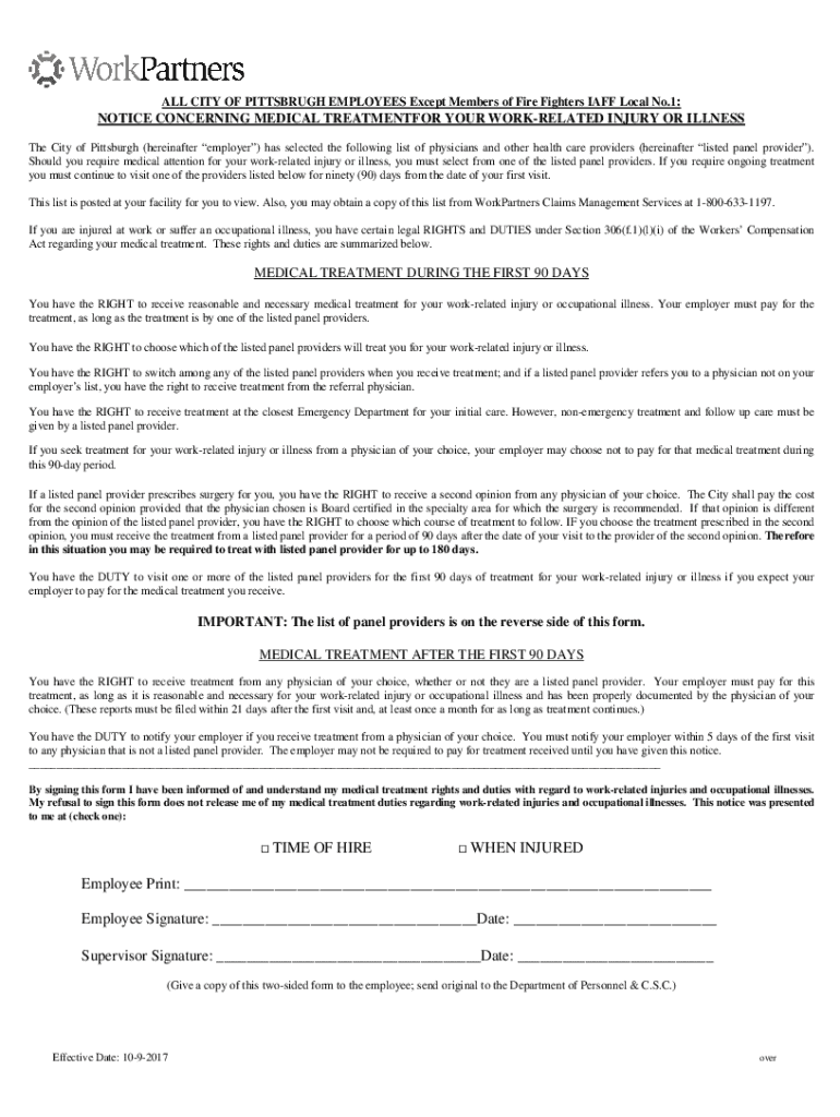 Fillable Online Panel CoPgh All except Fire - 10-9-17 Fax Email Print ...