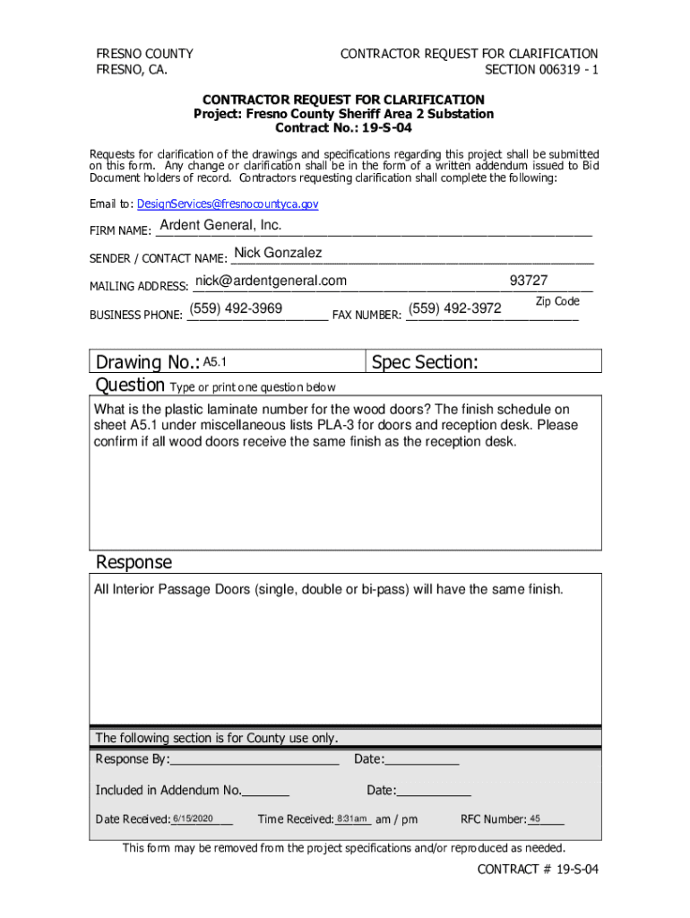 Fillable Online Fillable Online Records FAQs - The Fresno County ...