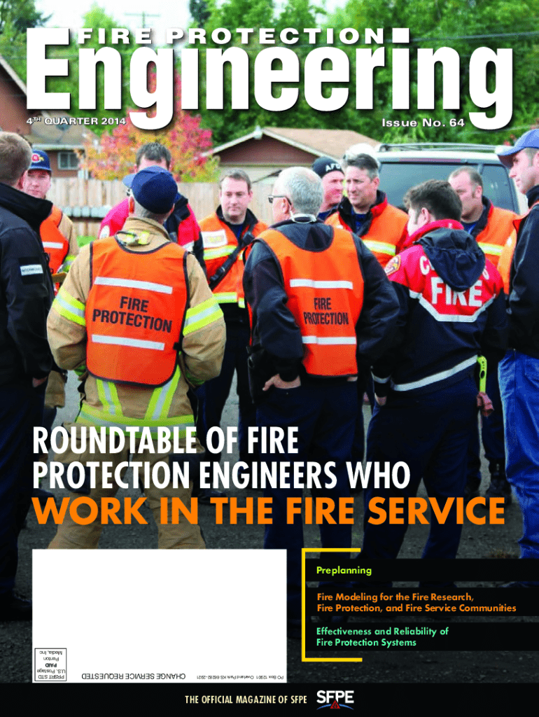 Fillable Online Fire Protection Engineering in the Fire Service Fax ...