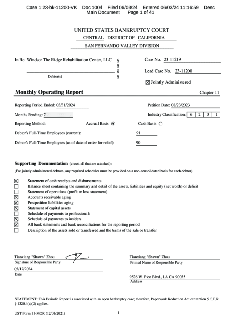 Fillable Online Doc 1004 Filed 06/03/24 Entered 06/03/24 11:16:59 Fax ...