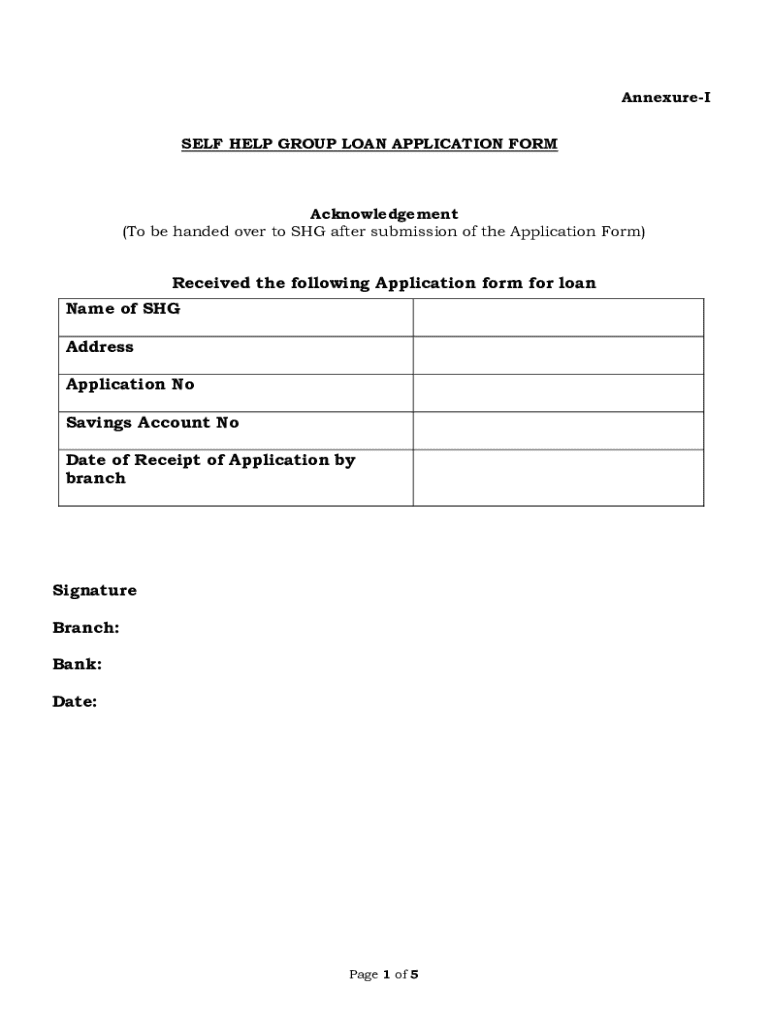 Fillable Online Received the following Application form for loan Fax ...