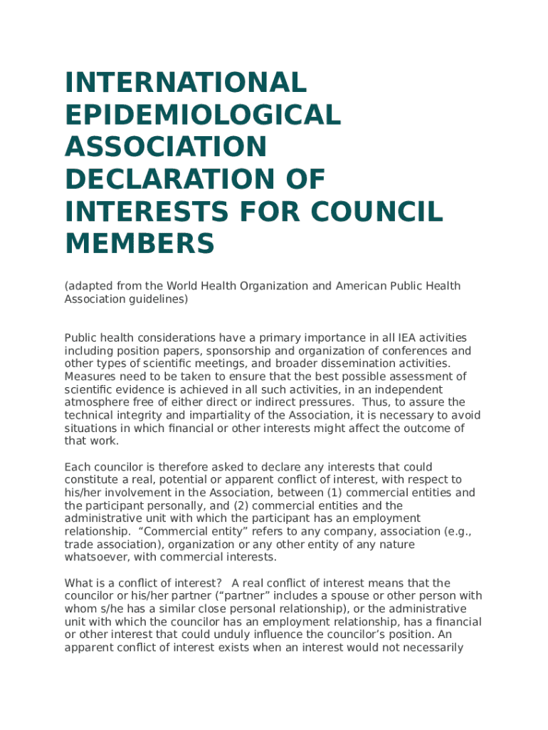 International Ethical Guidelines for Epidemiological Studies Doc ...