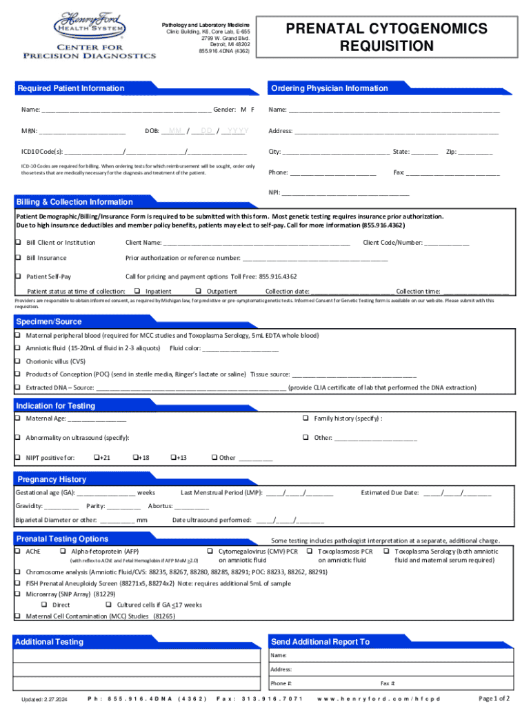 Fillable Online Pathology-Anatomic and Clinical Residency in Detroit, MI Fax Email Print - pdfFiller