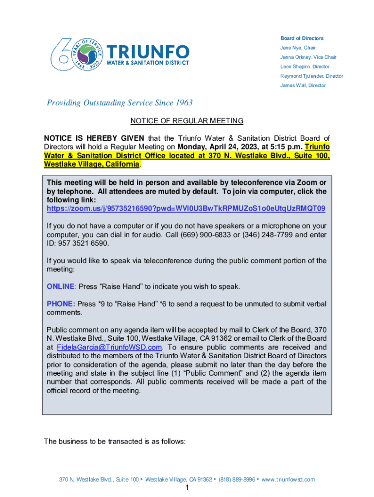 Fillable Online Jane Nye, Chair Fax Email Print - pdfFiller