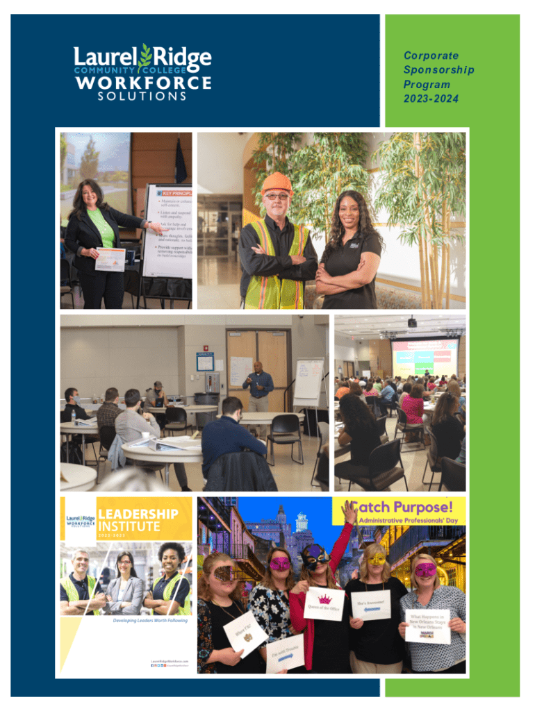 Fillable Online A Fresh Take on Community College Workforce ...