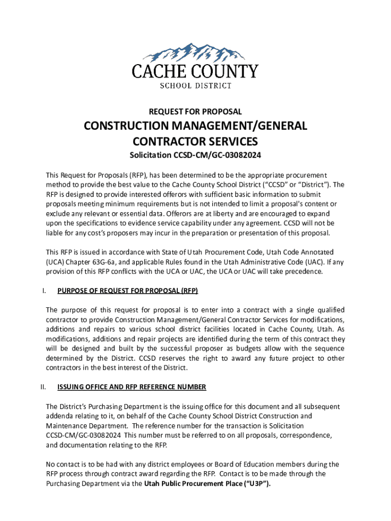 Fillable Online RPF CCSD-CM/GC 03082024 Fax Email Print - pdfFiller