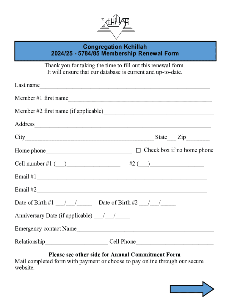 Fillable Online BHA Membership Renewal Form Fax Email Print - pdfFiller