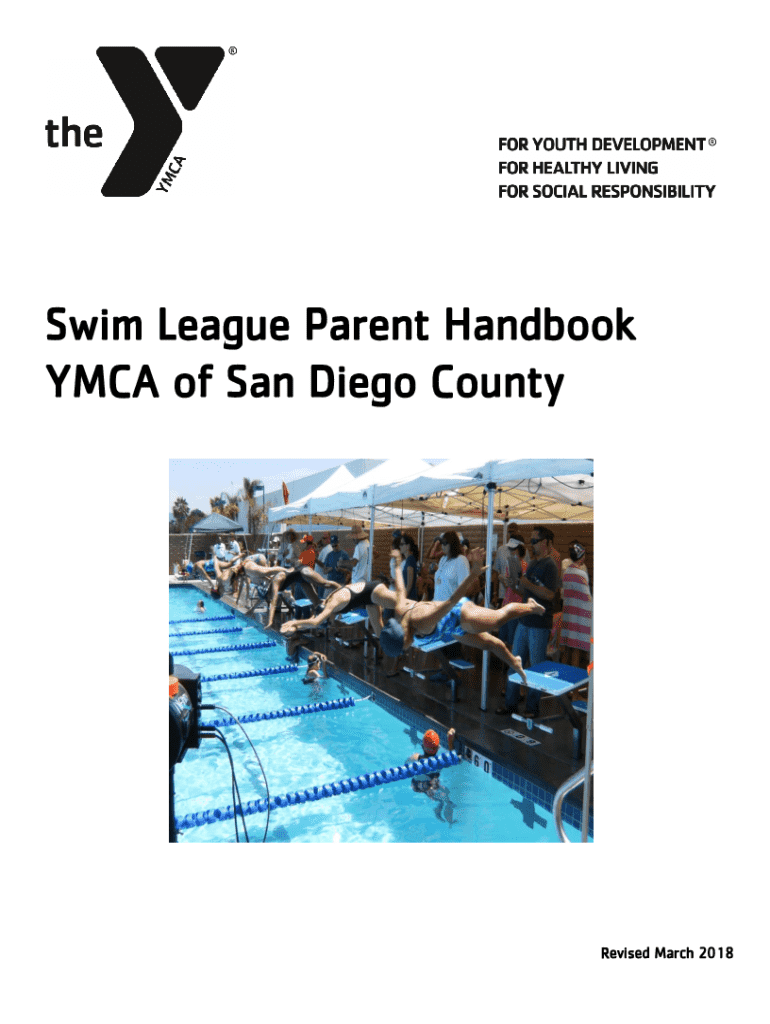 Fillable Online ymca tidal force swim team general handbook Fax Email ...