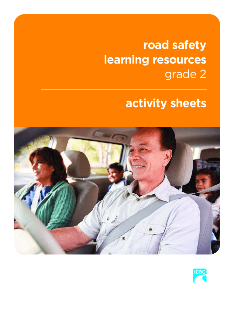 Fillable Online road safety learning resources grade 2 activity sheets ...