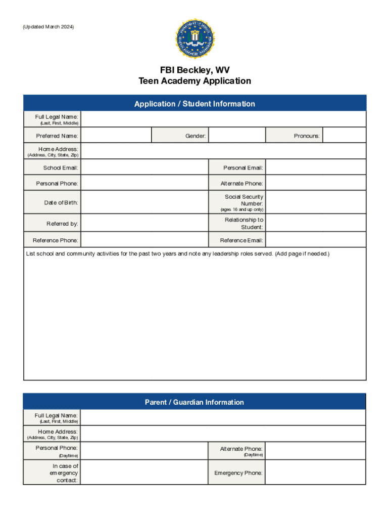 Fillable Online High School Students from Across State Have Chance to ... Fax Email Print ...