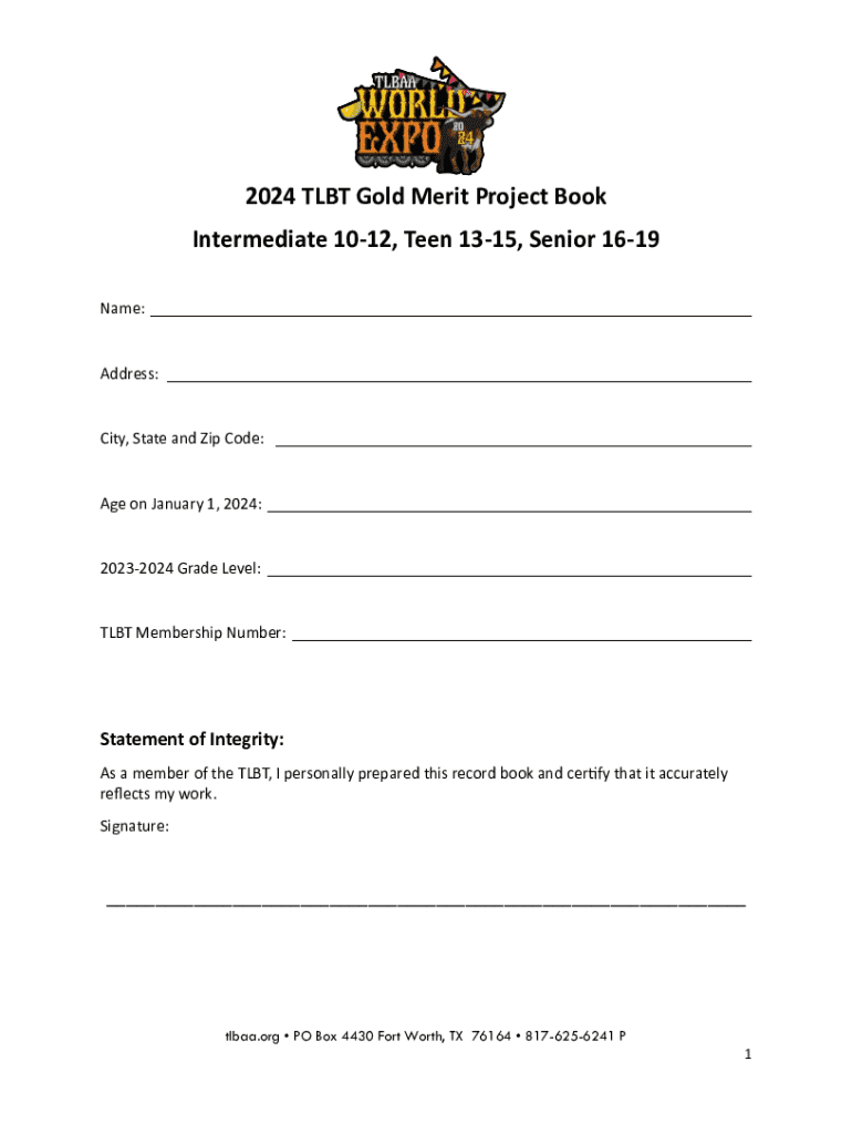 Fillable Online Gold Merit Award Fax Email Print - pdfFiller