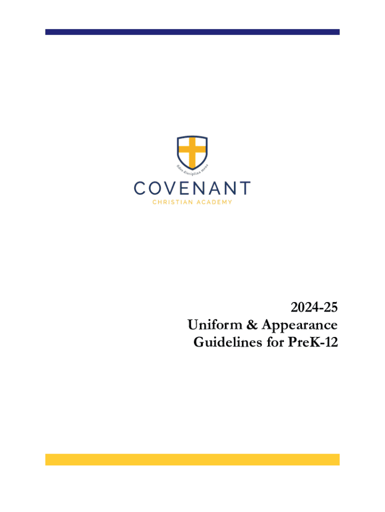 Fillable Online COVENANT UNIFORM CODE Fax Email Print - pdfFiller