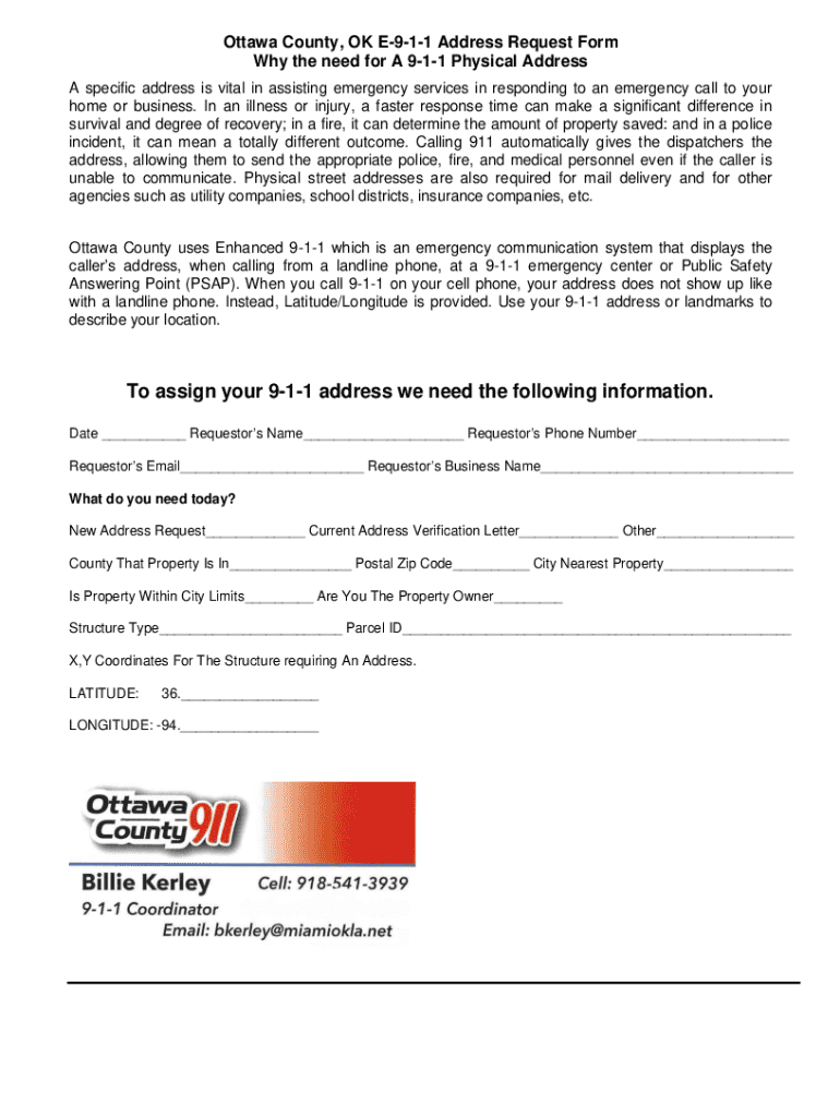 Fillable Online 911 Addressing Forms Fax Email Print - pdfFiller
