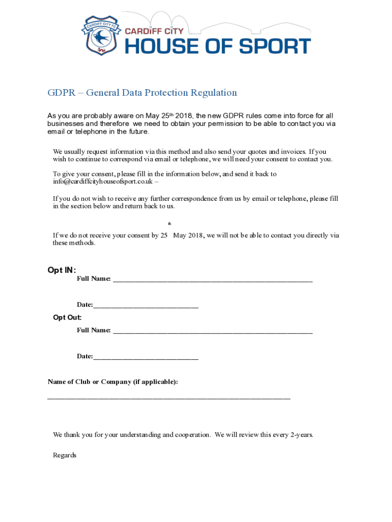 Fillable Online The GDPR and What it Means for Canada - Privacy Canada Fax Email Print - pdfFiller