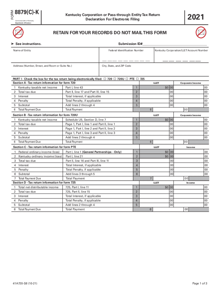 Fillable Online INSTRUCTIONSForm 8879(C)-K Fax Email Print - pdfFiller