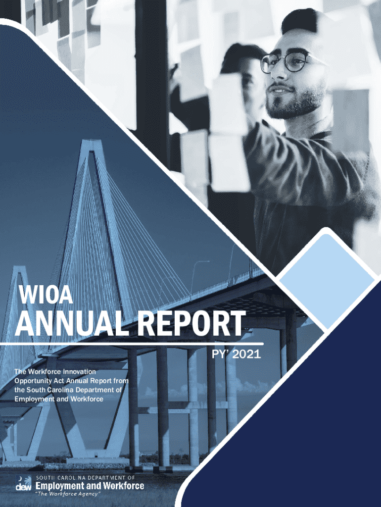 Fillable Online SC\'s Annual WIOA Performance Report Fax Email Print - pdfFiller