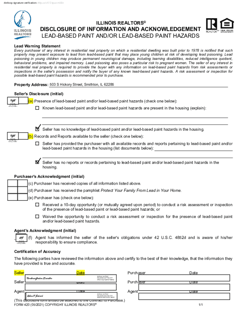 Fillable Online dotloop signature verification: dtlp.us/vSQz-5uvB-U5U8 ...