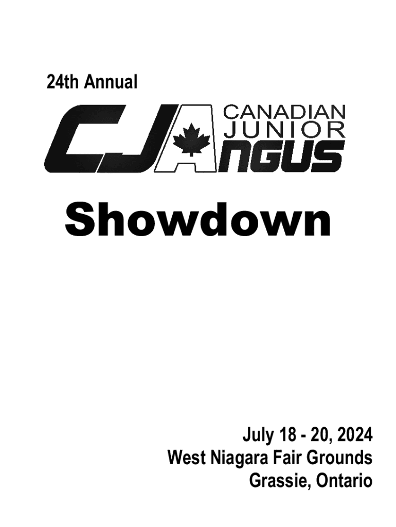 Fillable Online Shawn Birmingham chair, Canadian Angus foundation Fax ...