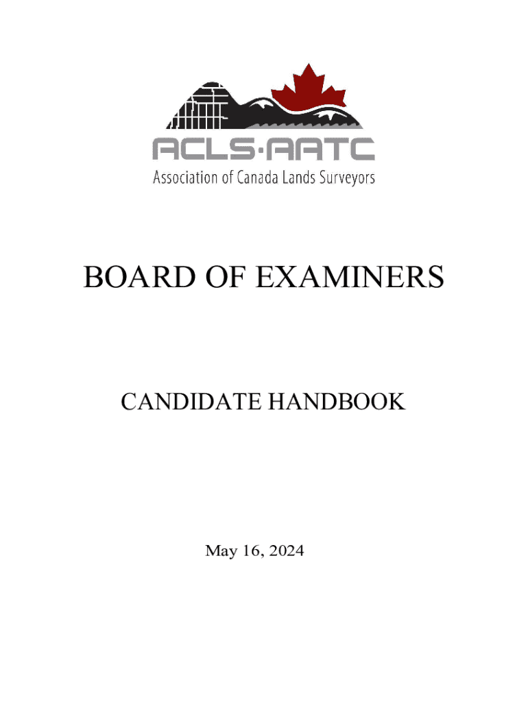 Fillable Online Candidate-Handbook 24-05-16 Fax Email Print - pdfFiller