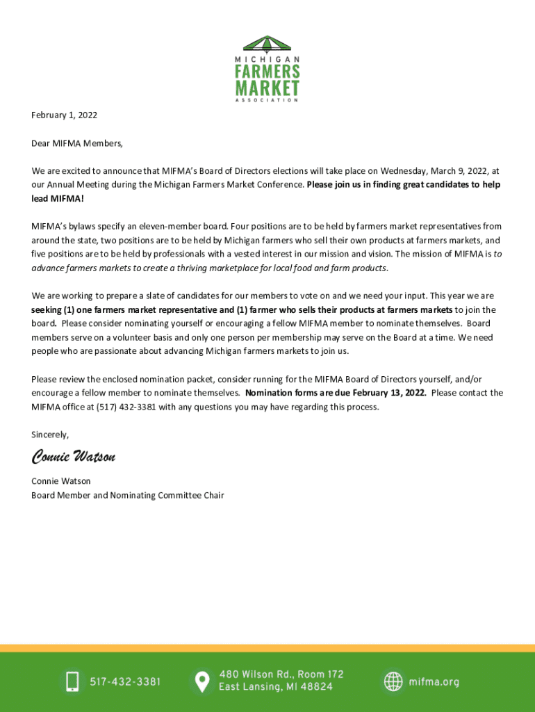 Fillable Online 2022 Board Nomination Letter & Form HAL 1.27.22.docx ...