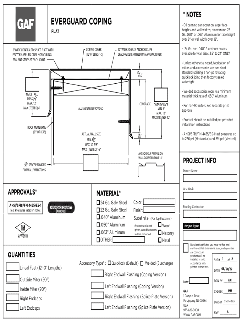 Fillable Online Document LibraryGAF Roofing Fax Email Print - pdfFiller