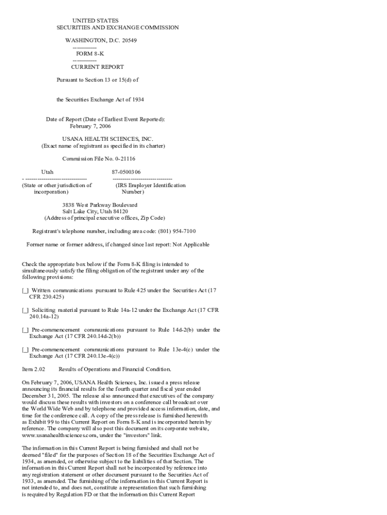 Fillable Online -----------CURRENT REPORT Fax Email Print - pdfFiller