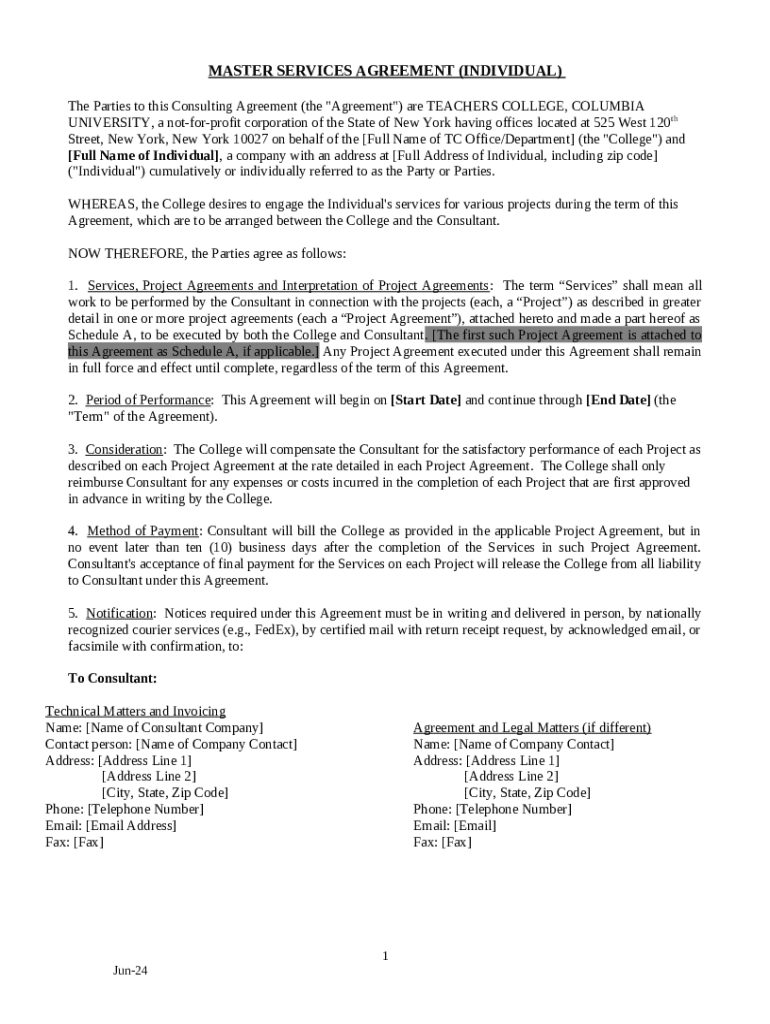 Addendum To Consulting Agreement: Definition & Sample Doc Template ...