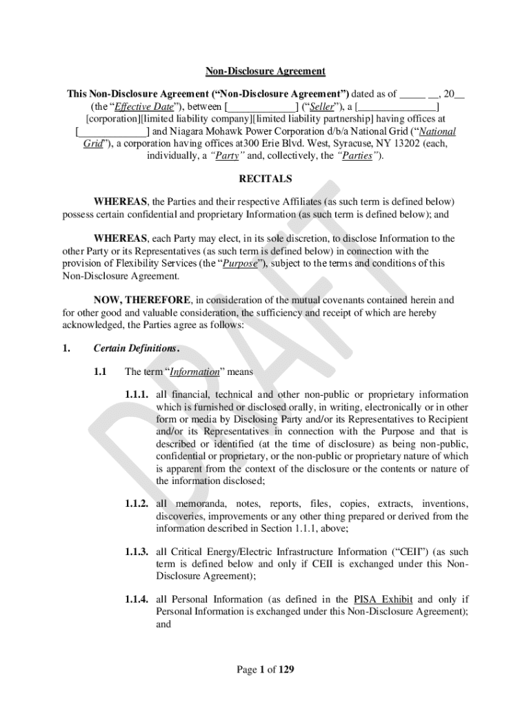 Fillable Online Draft - NWA Flexibility Services Standard Agreement Fax Email Print - pdfFiller