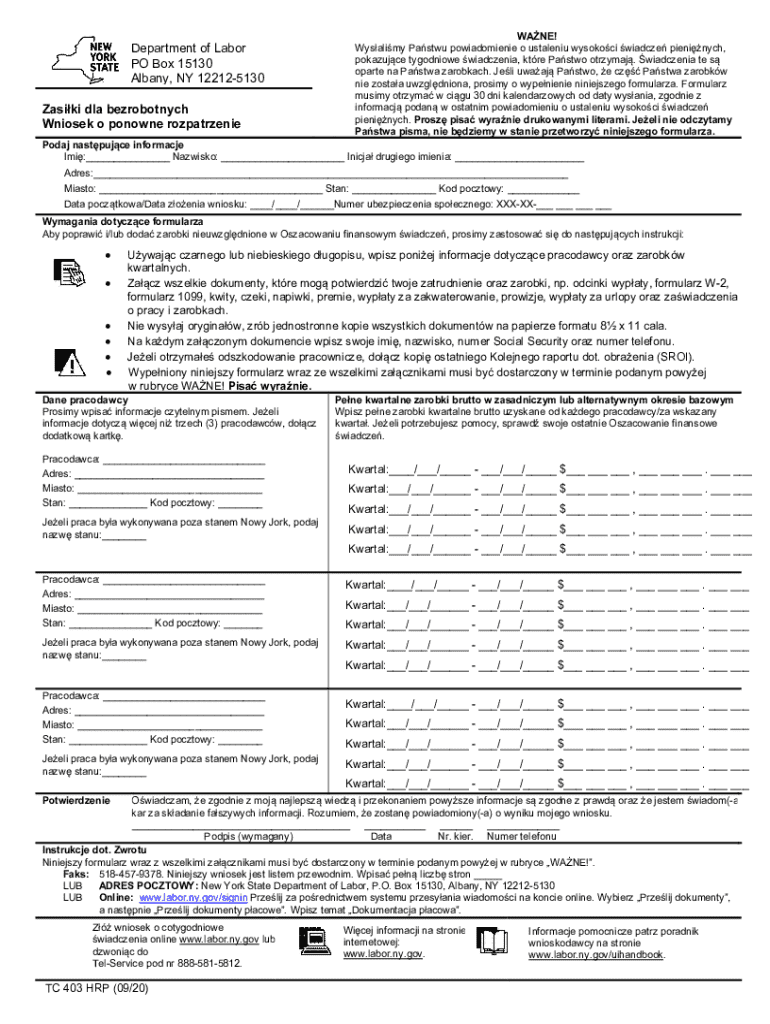 Fillable Online Request for Reconsideration, Polish. Request for Reconsideration, Polish Fax ...