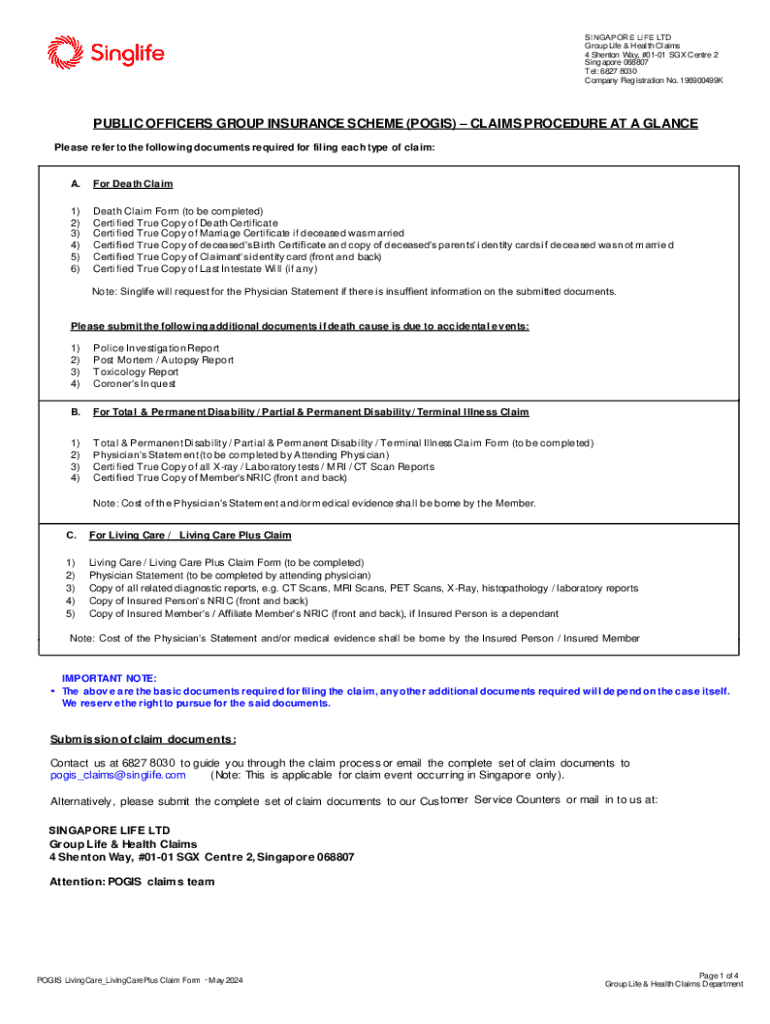 Fillable Online Living Care/ Living Care Plus Claim Form. Living Care ...