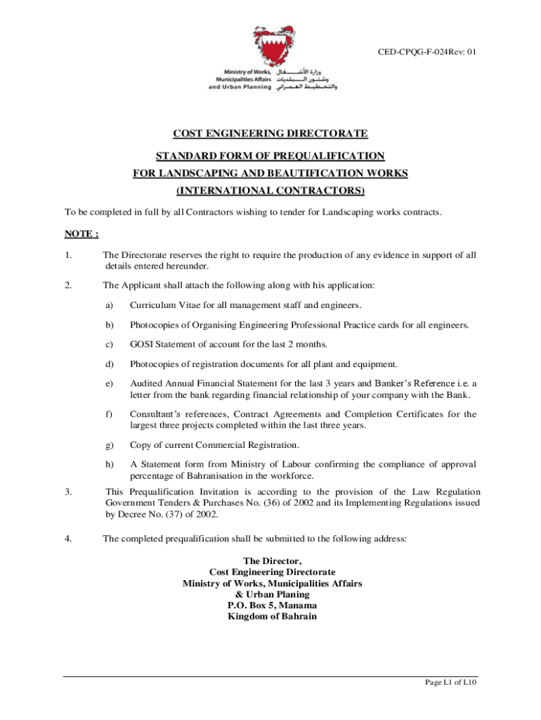 Fillable Online Soft Landscape Prequalification Application FormPDF Fax ...