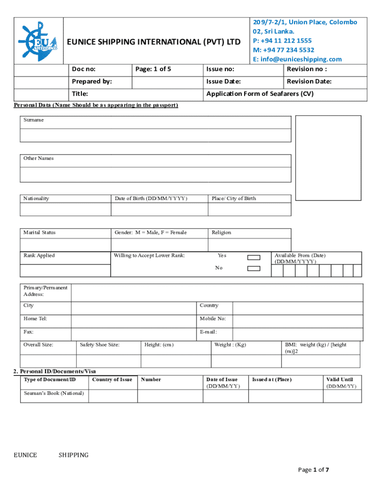 Fillable Online EUS-Application-Form Fax Email Print - pdfFiller