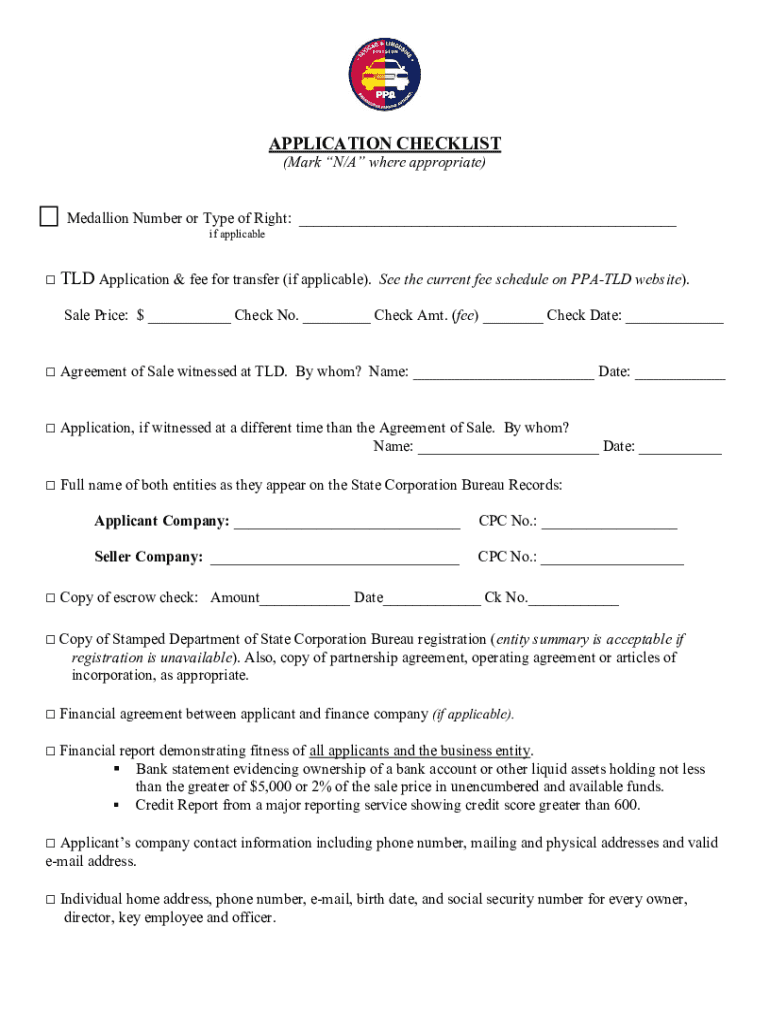 Fillable Online Instructions for Sa-1 Sales Application - Philadelphia ...