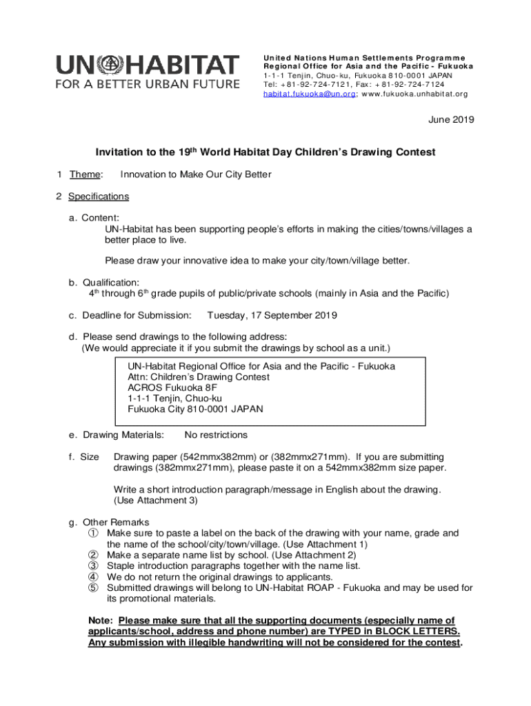 Fillable Online UN-HABITAT Regional Office for Asia and the Pacific - Fukuoka Fax Email Print ...