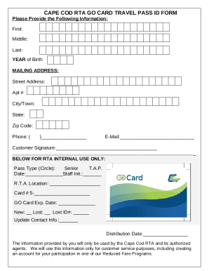 MBTA SENIOR/TAP ID CARD Doc Template | pdfFiller