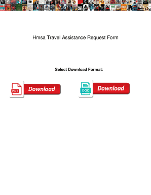 Fillable Online Hmsa Travel Assistance Request Form 2023 Fax Email ...
