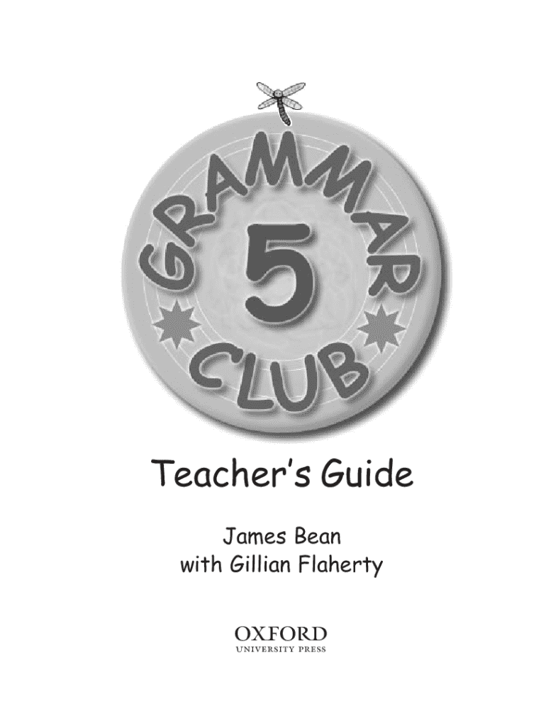 Fillable Online class-5-english-grammar-book-pdf- ... Fax Email Print - pdfFiller